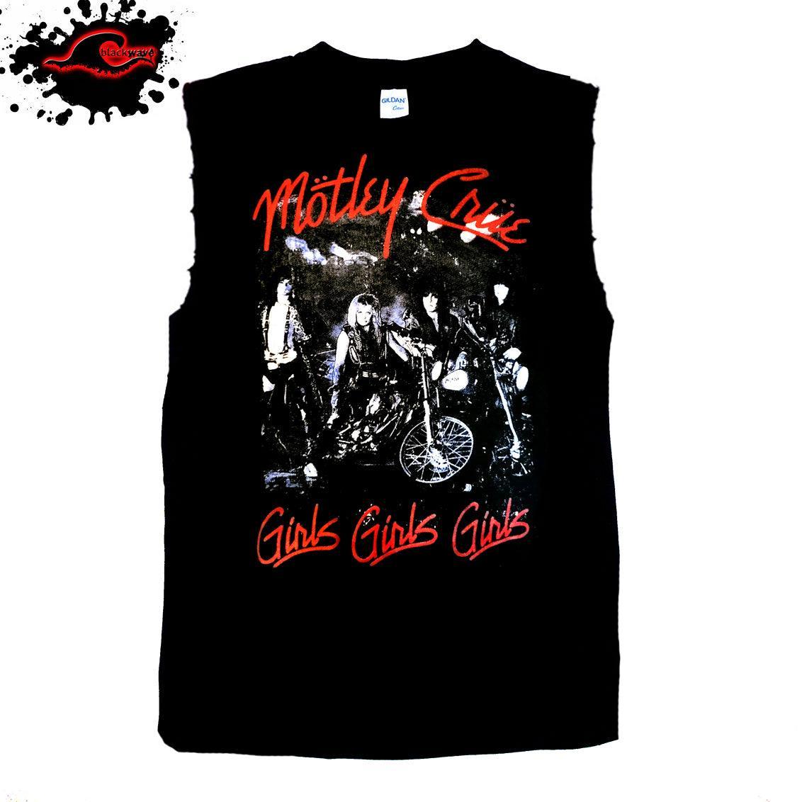 Motley Crue - Girls Girls Girls - Frayed-Cut Modified Singlet