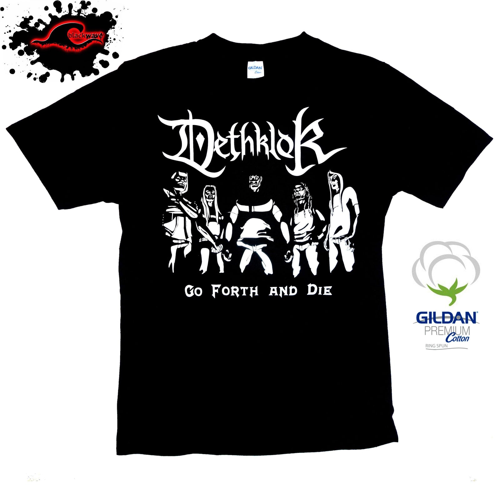 Dethklok - Go Forth & Die - Metalocalypse - T.V Show T-Shirt