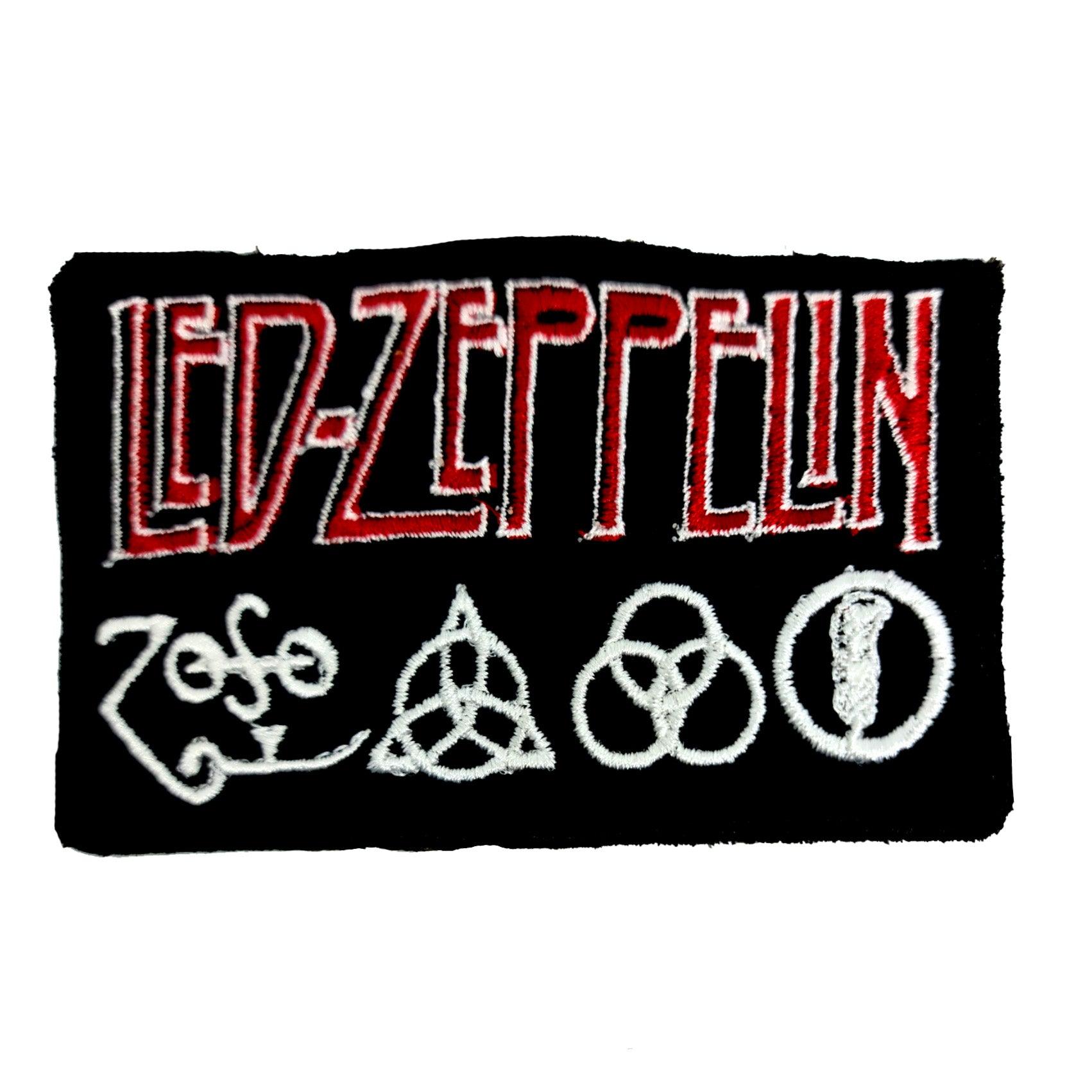 Led Zeppelin - Iron On Embroidered Patch