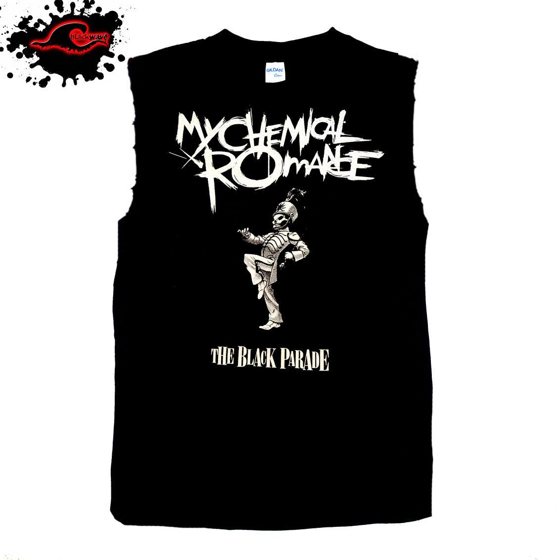 My Chemical Romance Black Parade Frayed Cut Modified Singlet