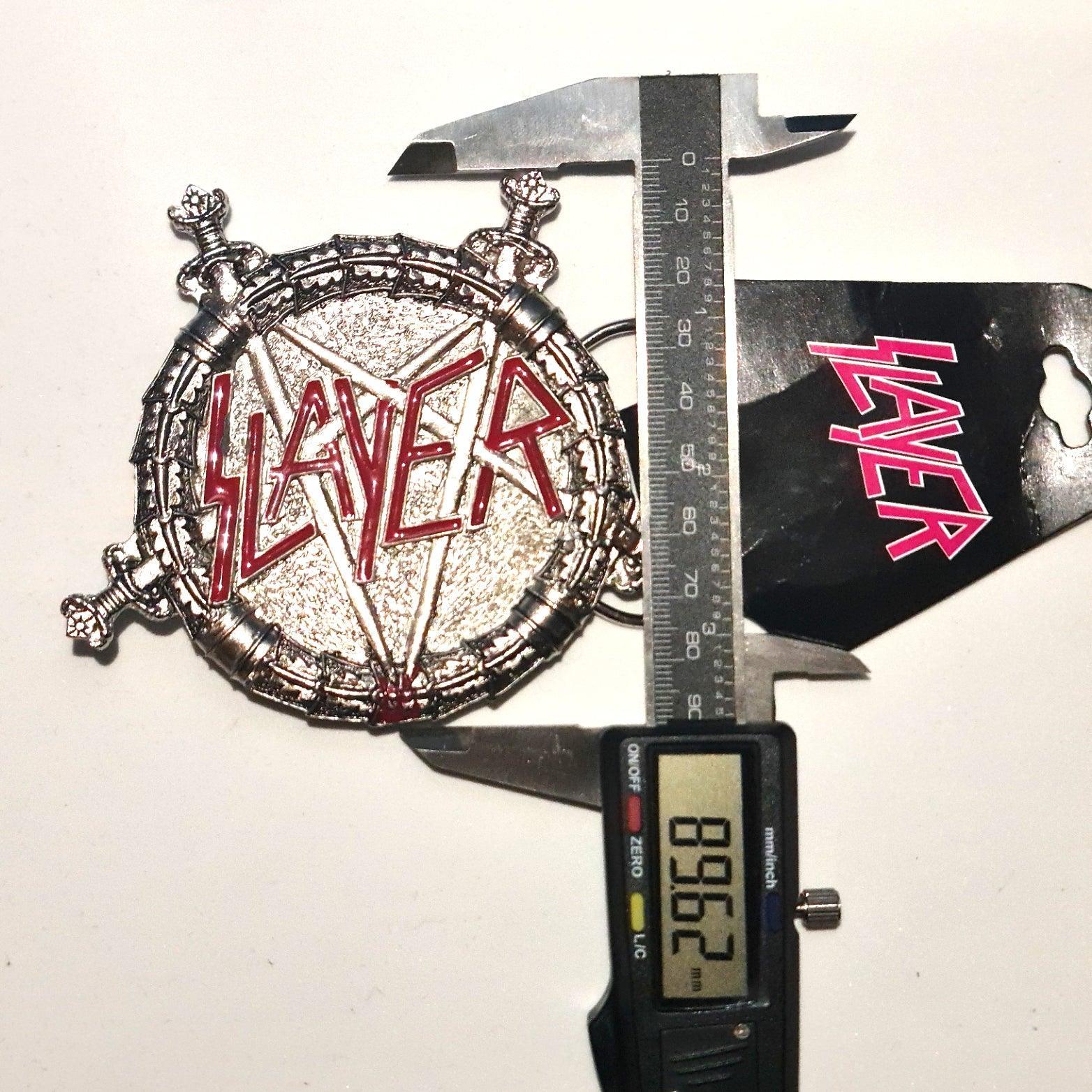Slayer - Swords - Authentic & Rare Official Band Buckle