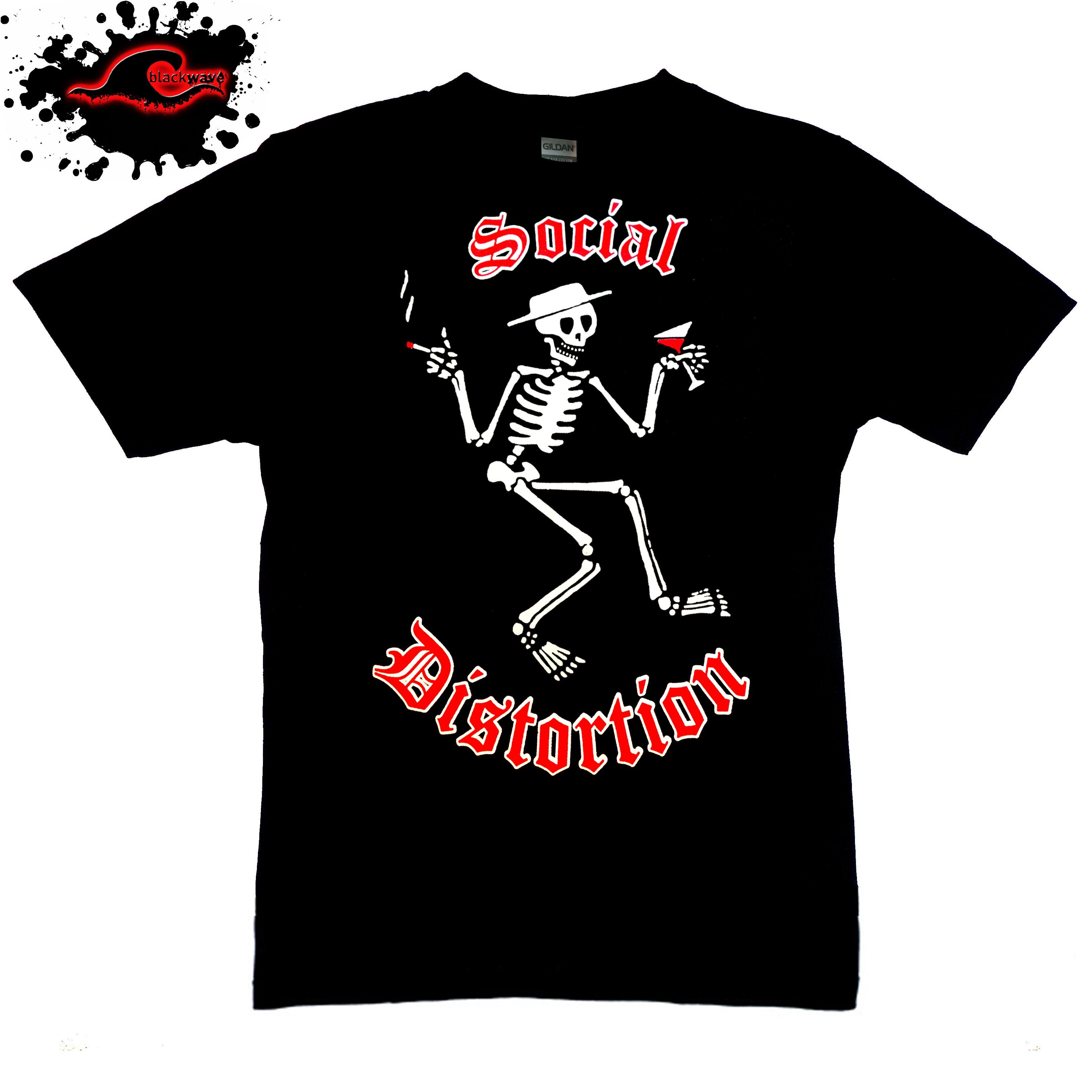 Social Distortion - Skelly Logo - Band T-Shirt