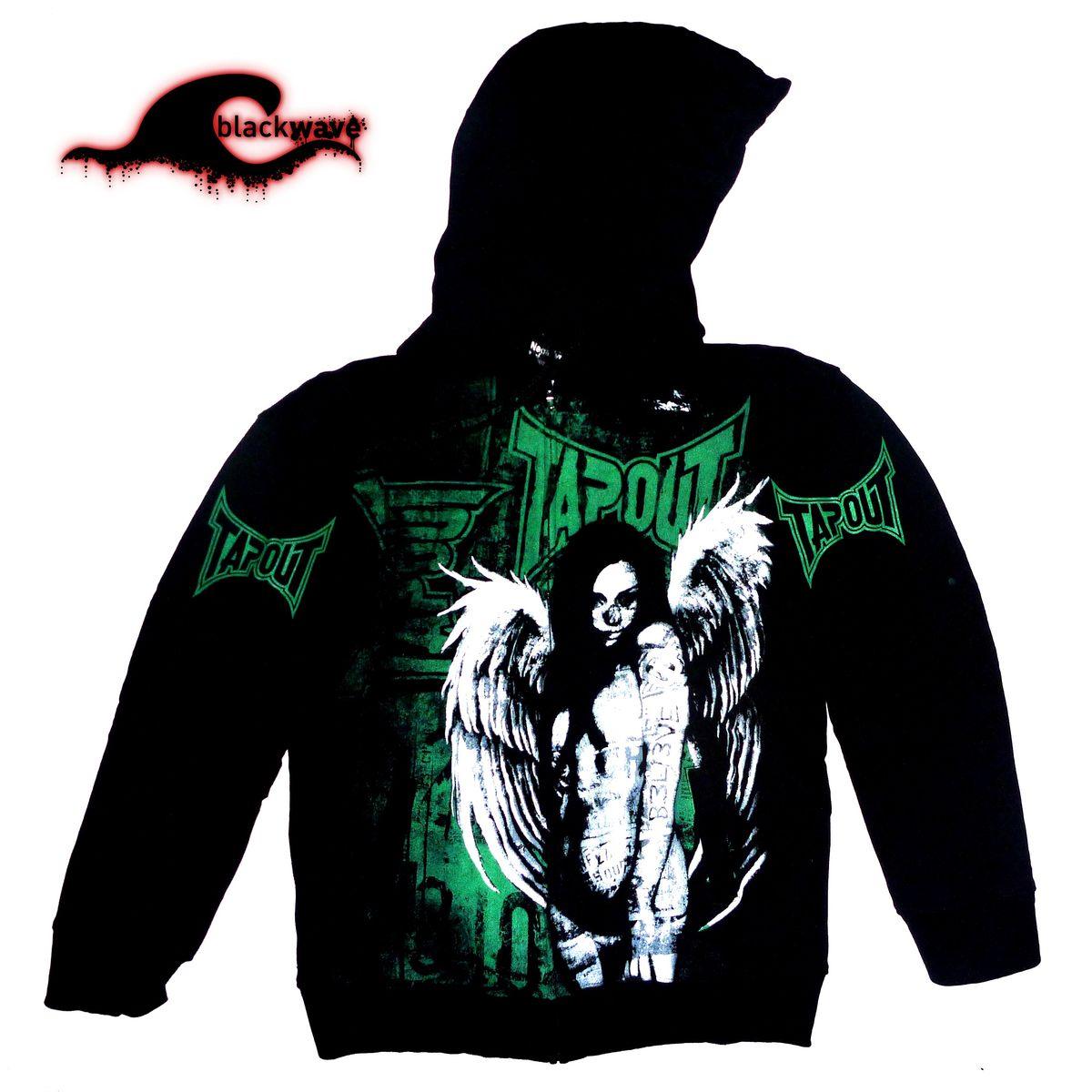Tapout - Dark Angel - Negative Clothing Seamless Zip - Band Hoodie
